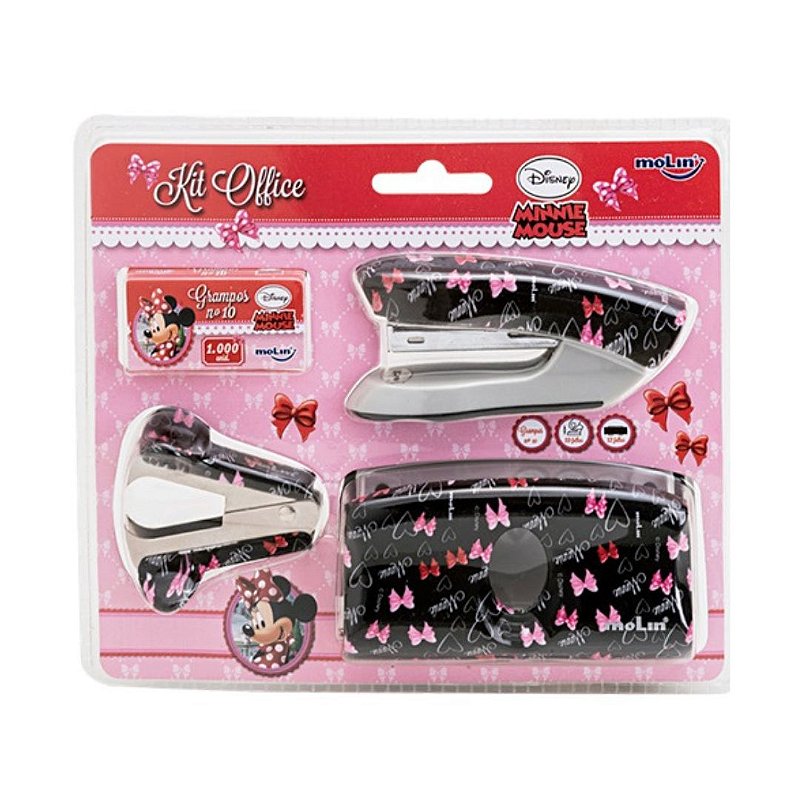Kit Office Minnie Mouse Molin - Montreal Distribuidora