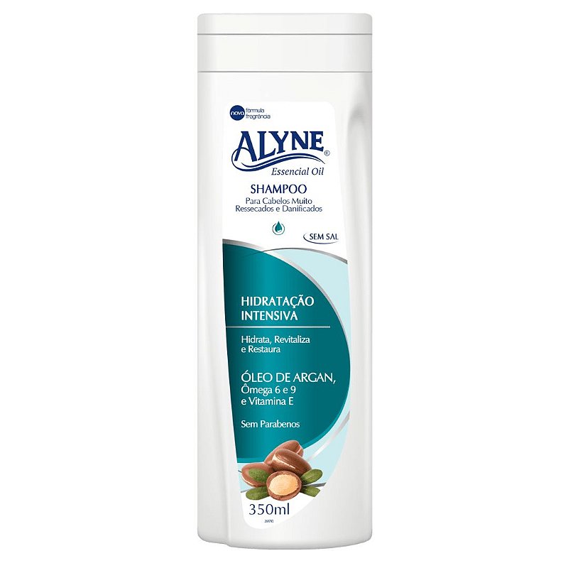 Shampoo Alyne Hidratação Intensiva 350ml - Montreal Distribuidora