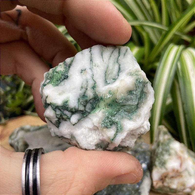 Ágata Musgo - Cristal da Auto Estima - AdonaiOm