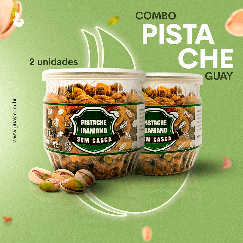 Pistache duplo - Empório Guay - Delícias que Duram Mais Tempo