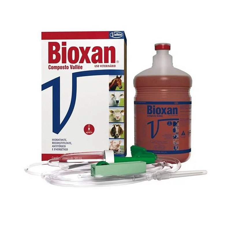 Bioxan 500 mL - Vallée - KV Medical Produtos Hospitalares e Veterinários