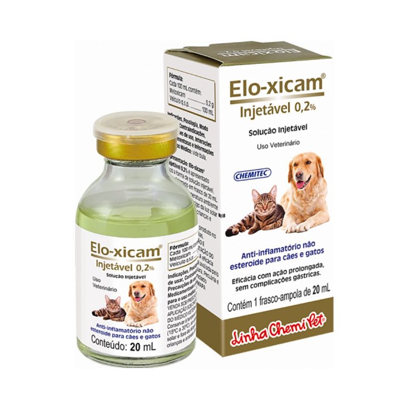 Elo-Xicam 0,2% 20 mL - Chemitec - KV Medical Produtos Hospitalares e ...