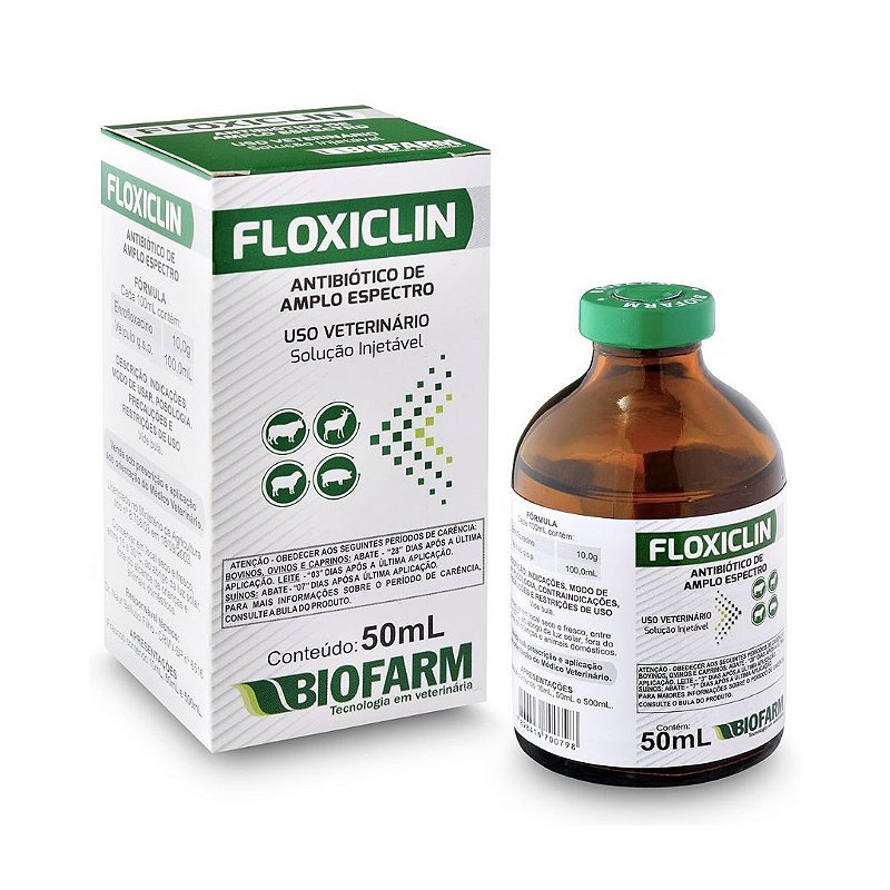 Floxiclin Injetável 50 mL - Biofarm - KV Medical Produtos Hospitalares ...