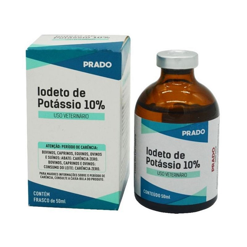 Iodeto De Potássio 10% 50 mL - Prado - KV Medical Produtos Hospitalares ...