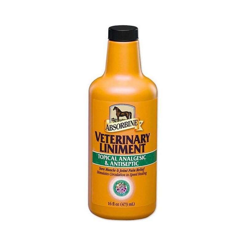 Liniment Veterinary Líquido 473 mL - Absorbine - KV Medical Produtos ...