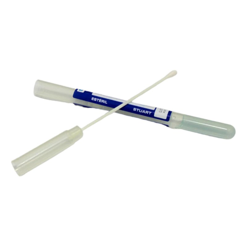 Swab Meio Stuart E Tubo Estéril Para Coleta E Transporte - DME - KV ...