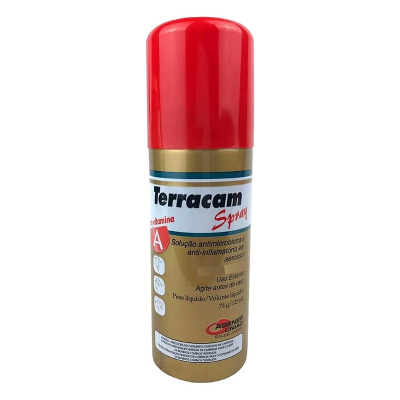 Terracam Spray 125 mL - Agener União - KV Medical Produtos Hospitalares ...
