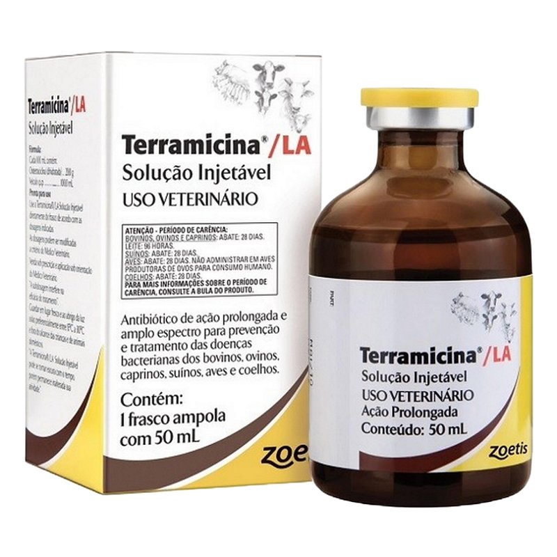 Terramicina LA 50 mL - Zoetis - KV Medical Produtos Hospitalares e ...