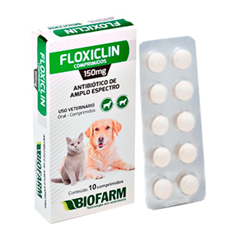 Floxiclin 150 Mg 10 Comprimidos - Biofarm - KV Medical Produtos ...