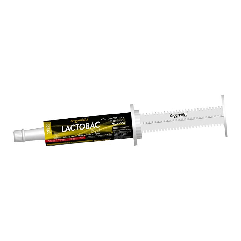 Lactobac Equi 66 mL - Organnact - KV Medical Produtos Hospitalares e ...