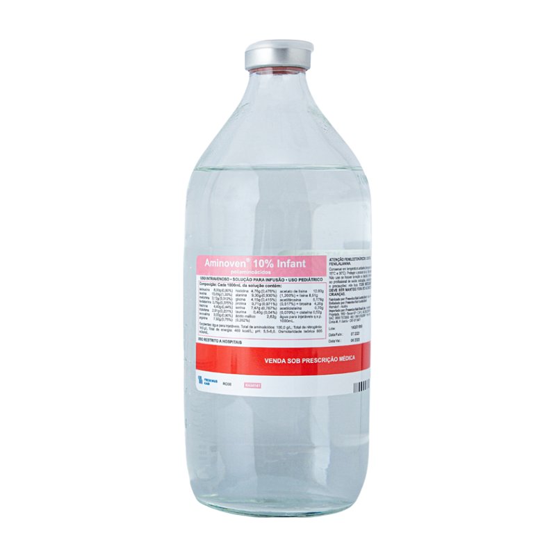 Aminoven 10% Infant 1 Lt - Fresenius Kabi - KV Medical Produtos ...