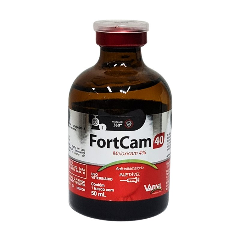 Fortcam 40 50 mL - Vansil - KV Medical Produtos Hospitalares e Veterinários
