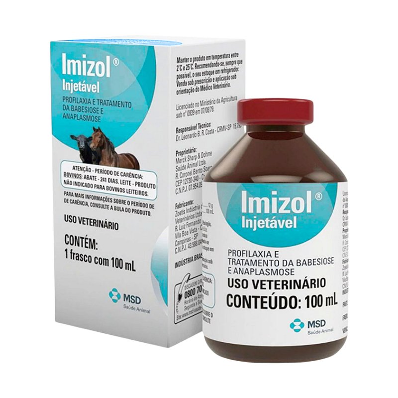 Imizol Injetável 100 mL - MSD - KV Medical Produtos Hospitalares e ...
