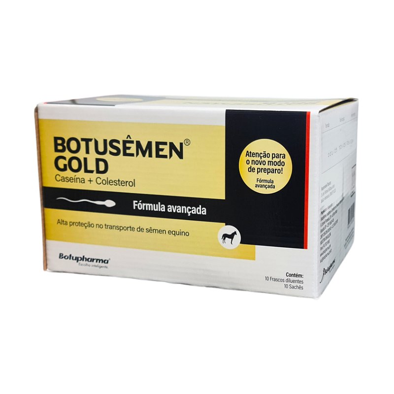 Botu Sêmen Gold 100 mL Caixa Com 10 Unidades - Botupharma - KV Medical ...