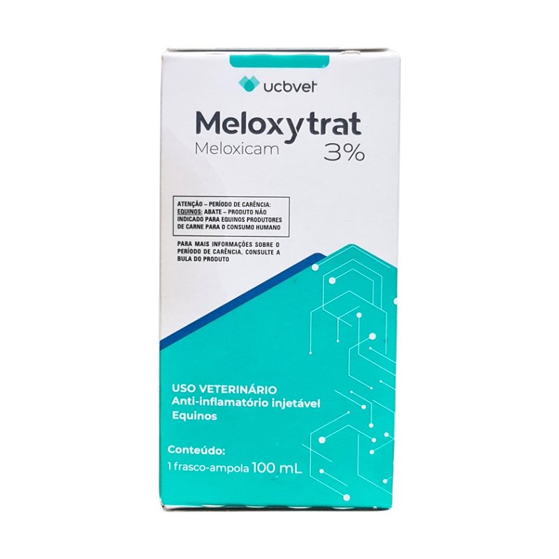 Meloxytrat 3% 100 mL - UCBVet - KV Medical Produtos Hospitalares e Veterinários