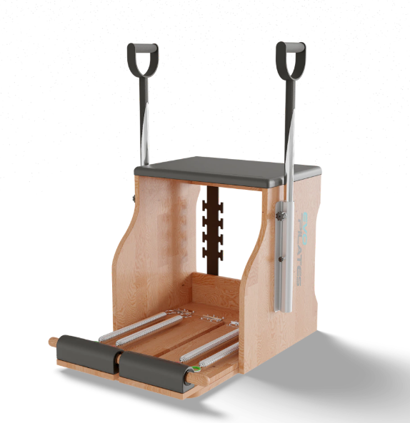Aparelho de Pilates Step Chair OAK - Distrifit Equipamentos Esportivos