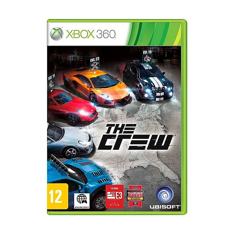Jogo The Crew - Xbox 360 (Usado) - Elite Games - Compre na melhor loja ...