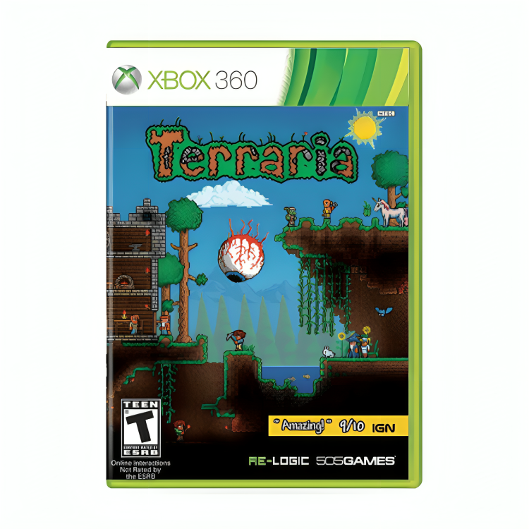 Jogo Terraria - Xbox 360 (Usado) - Elite Games - Compre na melhor loja ...