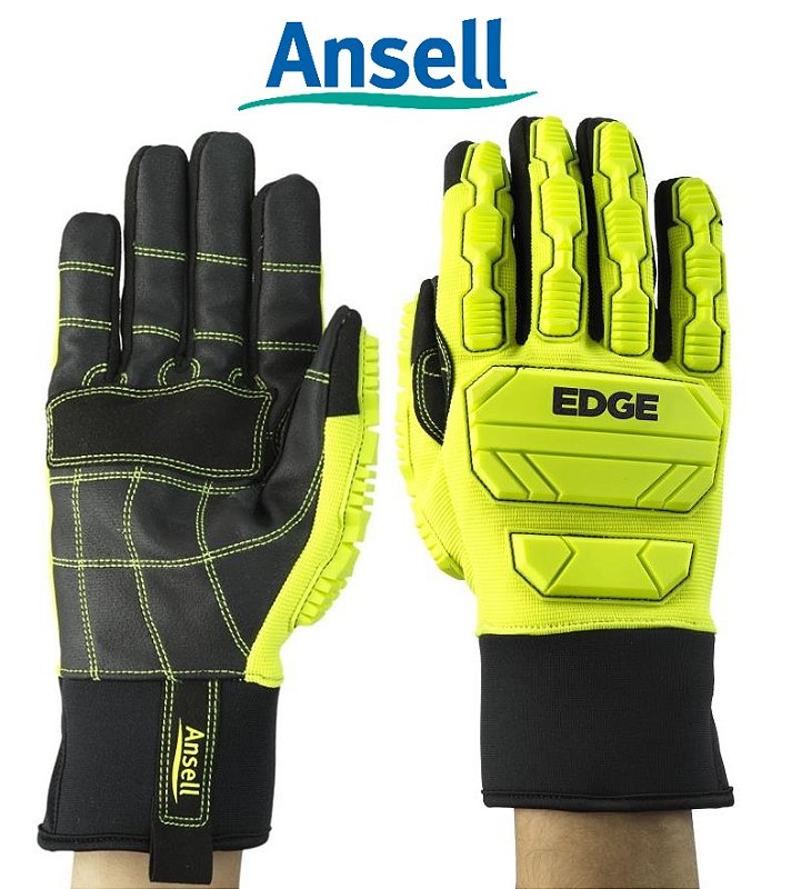 Luva Edge 48-205 CA42709 Ansell Impacto e Corte - Original EPI ...