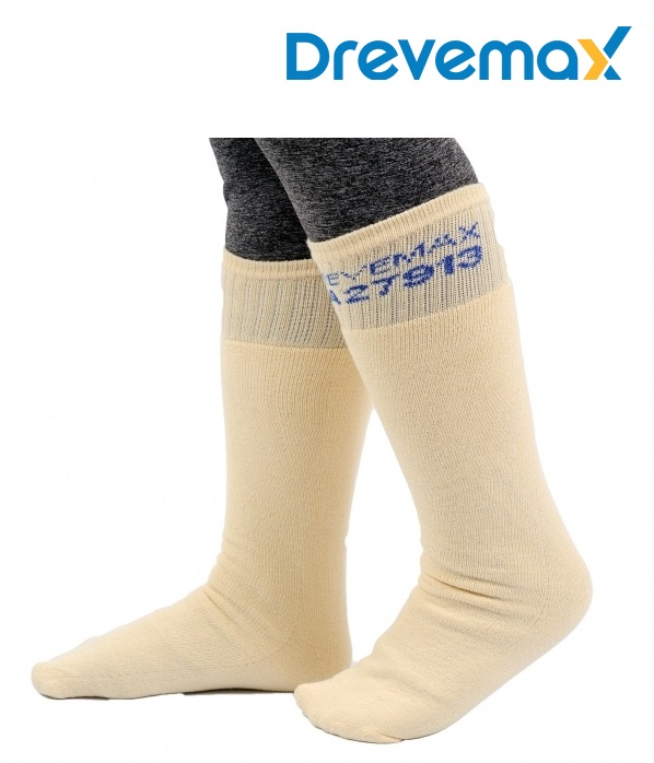 Meia Térmica em Algodão CA28955 Prevemax Cor Cru (CA 28955) - Original EPI