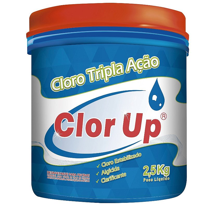 Cloro 3 em 1 - 2,5kg SuperClor - Casa das Lonas - Pelotas/RS