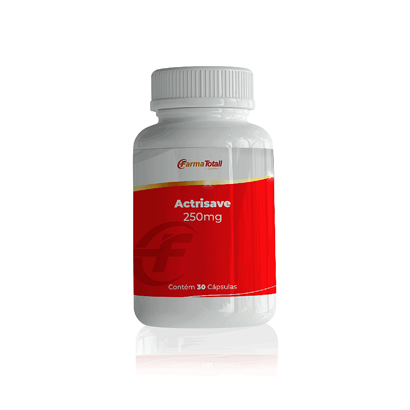 Actrisave 250mg - 30 cápsulas - Farma Totall - Farmácia de Manipulação ...