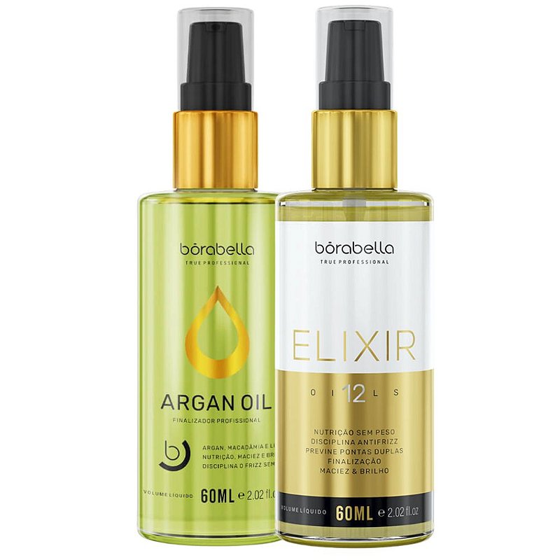 Borabella Oleo Elixir 12 Oils Argan Reparador Pontas 60ml - Amor Cosméticos - Produtos ...