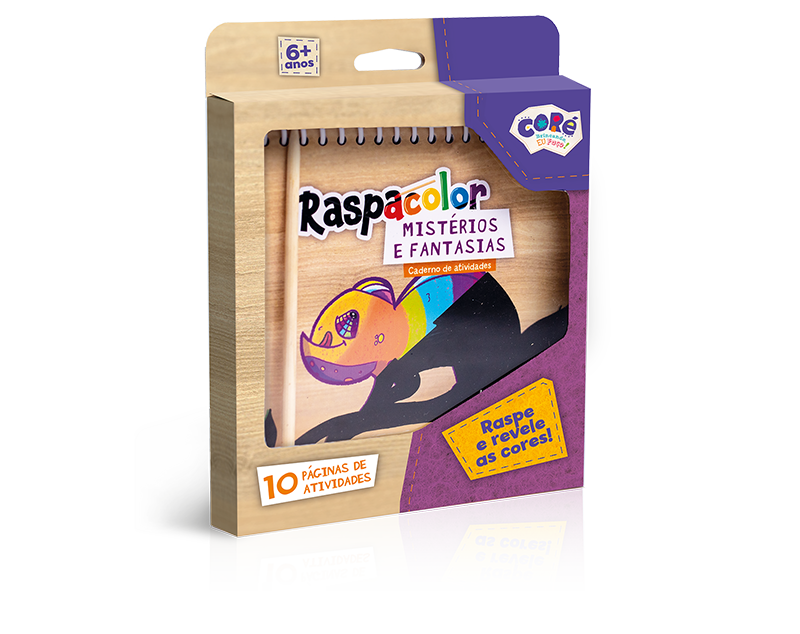 Raspacolor - Caderno de Atividades - Mistérios e Fantasias - Baruk ...
