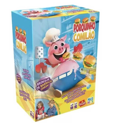 Jogo Porquinho Comilão Baruk Batuk A Sua Loja De Brinquedos