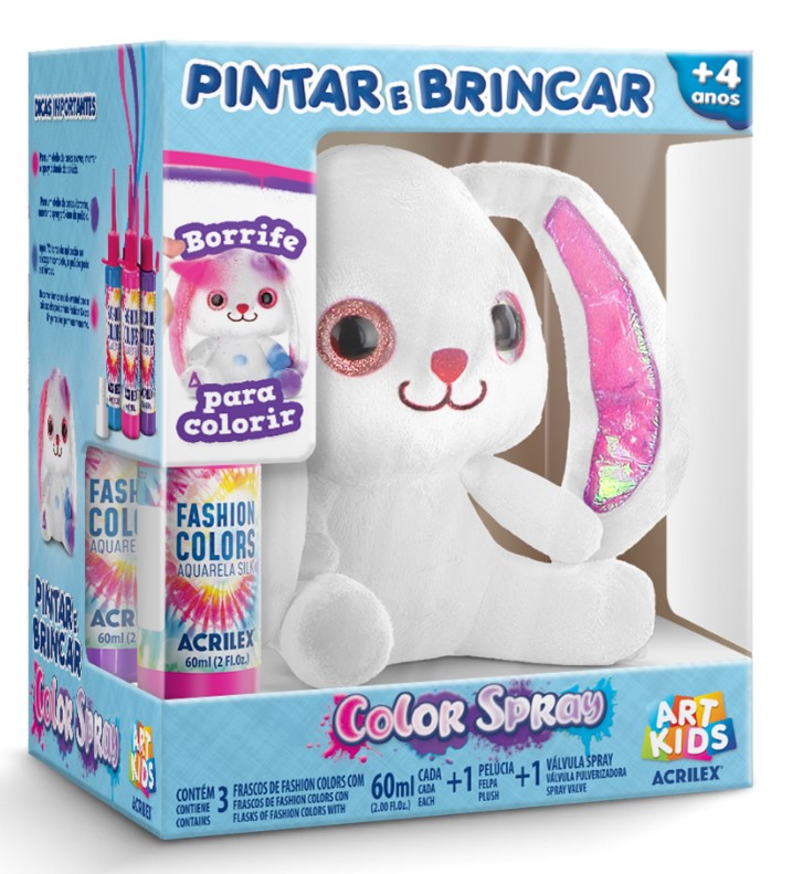 Pintar e Brincar Color Spray Coelho - Baruk Batuk | A Sua Loja de ...