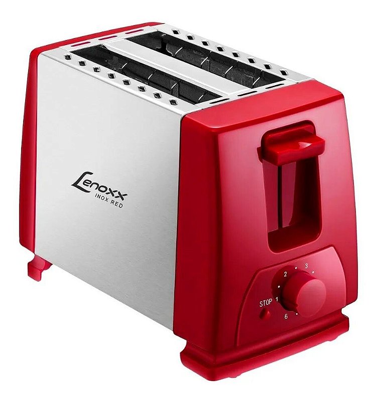 Torradeira Red Inox Tostadeira Elétrica 110v 2 Fatias - Flex Importados
