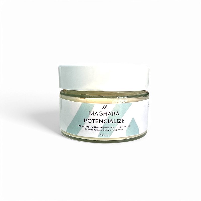 Potencialize - Creme Corporal - Maghara Cosmética Natural