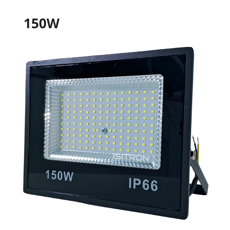 Refletor LED 150W SMD IP66 Branco Frio - isitron.com.br