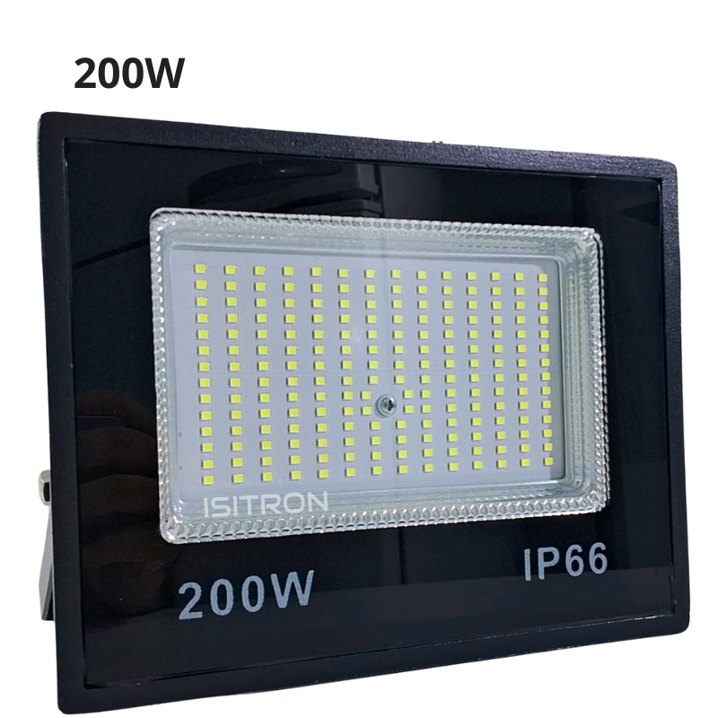 Refletor LED 200W SMD IP66 Branco Frio - isitron.com.br
