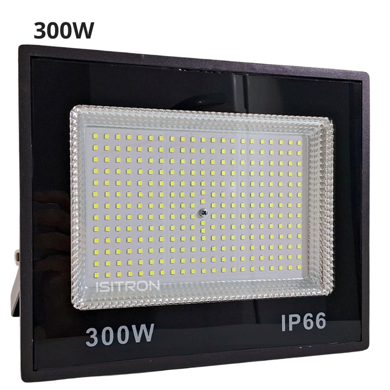 Refletor LED 300W SMD IP66 Branco Frio - isitron.com.br