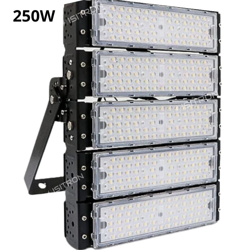 Refletor LED 250W Modular IP67 Branco Frio - isitron.com.br