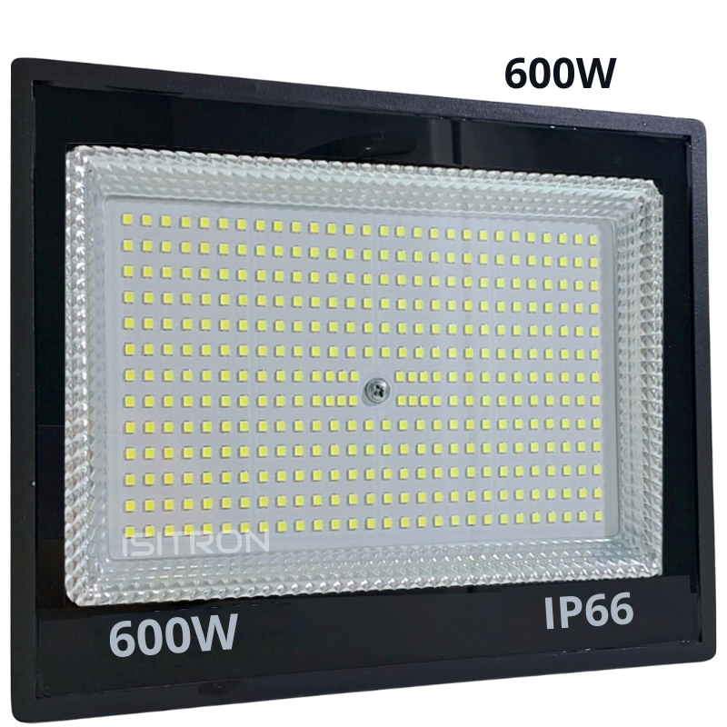 Refletor LED 600W Branco Frio SMD IP66 - isitron.com.br