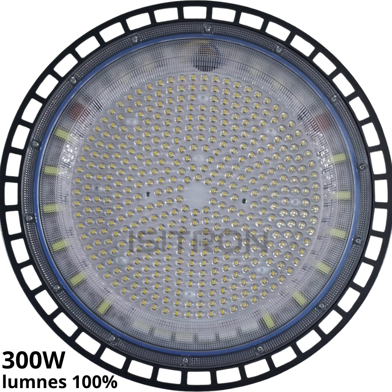 Luminária Led UFO 300W High Bay Industrial Smd - isitron.com.br