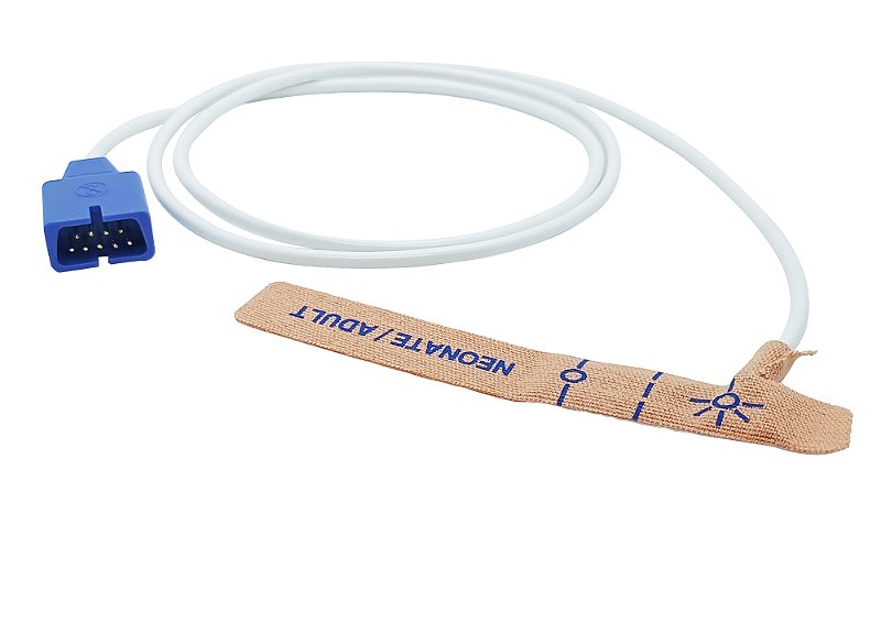 Sensor de Oximetria Nellcor Descartável Adulto Neo - 9 Pinos - Maple ...