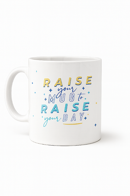 Caneca Raise your Mug - LOJINHA DB1