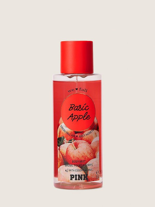 Body Splash Basic Apple PINK Victoria's Secret 250ml- Edição Limitada ...