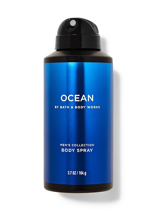Body Spray Masculino Ocean Plum Bath & Body Works 104g - Cosmeticos da ray