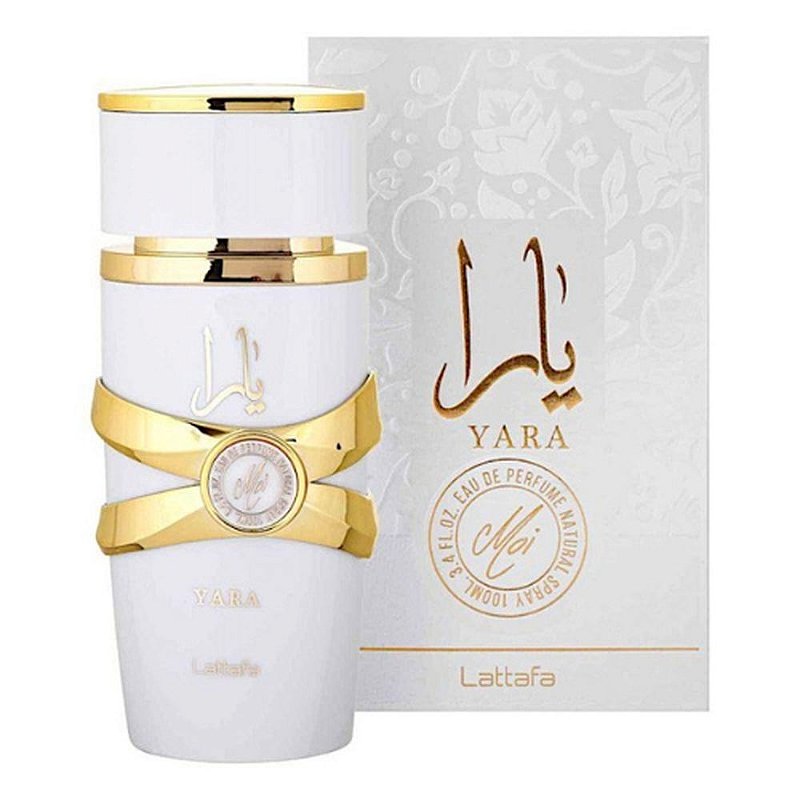 Yara Moi Lattafa Eau de Parfum - Perfume Árabe Feminino 100ml - Cosmeticos da ray