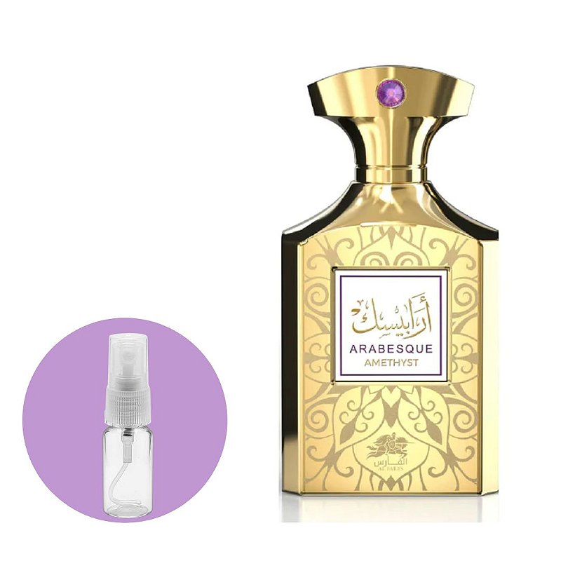 Fracionado Arabesque Amethyst Emper Eau de Parfum - Perfume Árabe 5ml ...