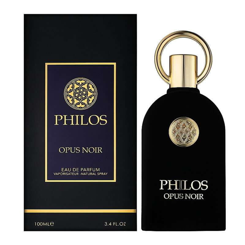 Philos Opus Noir Maison Alhambra Eau de Parfum - Perfume Árabe Feminino 100ml - Cosmeticos da ray