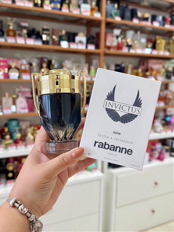 Caixa Tester Invictus Paco Rabanne Parfum - Perfume Masculino Original ...