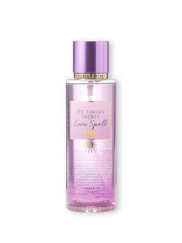 Body Splash Love Spell SOL Victoria's Secret 250ml - Edição Limitada ...