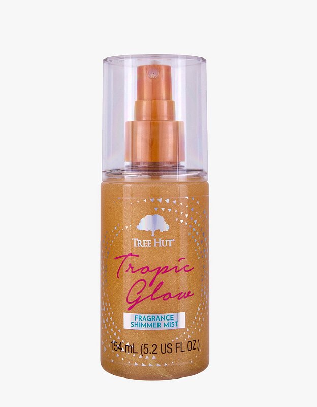 Hair & Body Mist Tropic Glow Tree Hut 154ml - Cosmeticos da ray