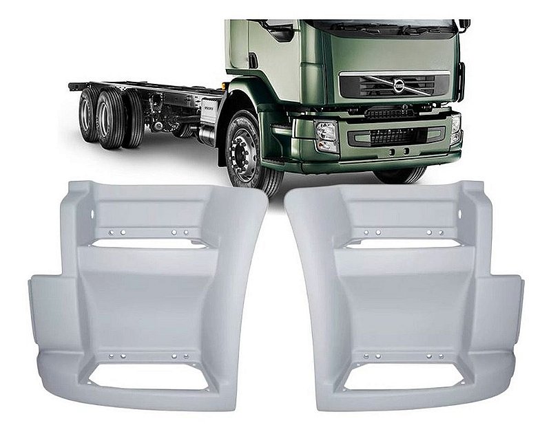 Par Estribo(plastico)volvo Vm 260 270 2006 Diante-20882746 - Gigante ...