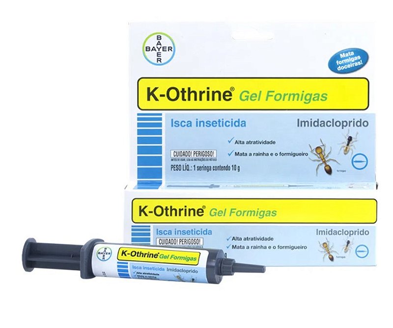 BAYER K-OTHRINE GEL FORMIGAS 10G - Tudo para Agricultura, Jardinagem e ...